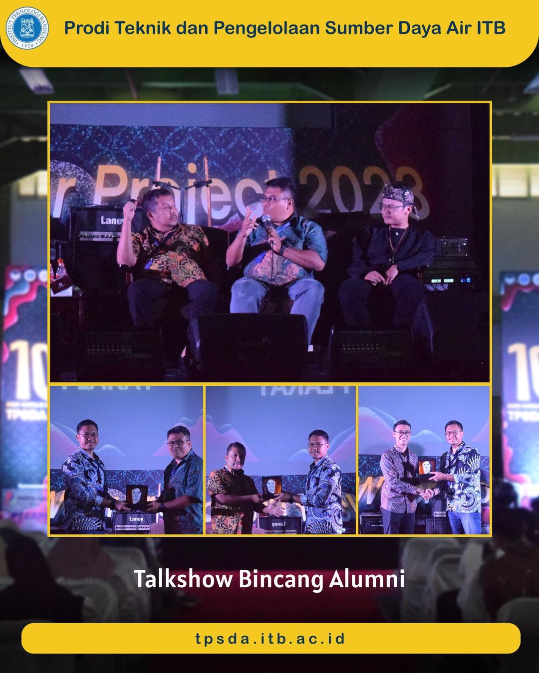 10 Tahun Dies Natalis & Reuni TPSDA ITB – PROGRAM STUDI TEKNIK DAN ...